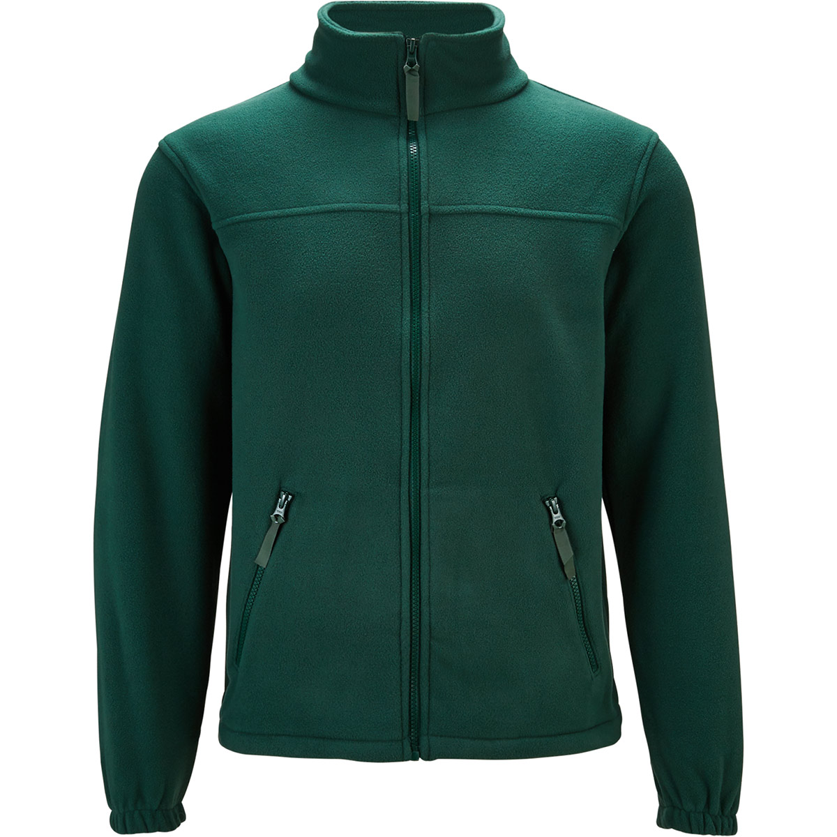 Arco Essentials Unisex Bottle Green Fleece Jacket | Arco Essentials ...