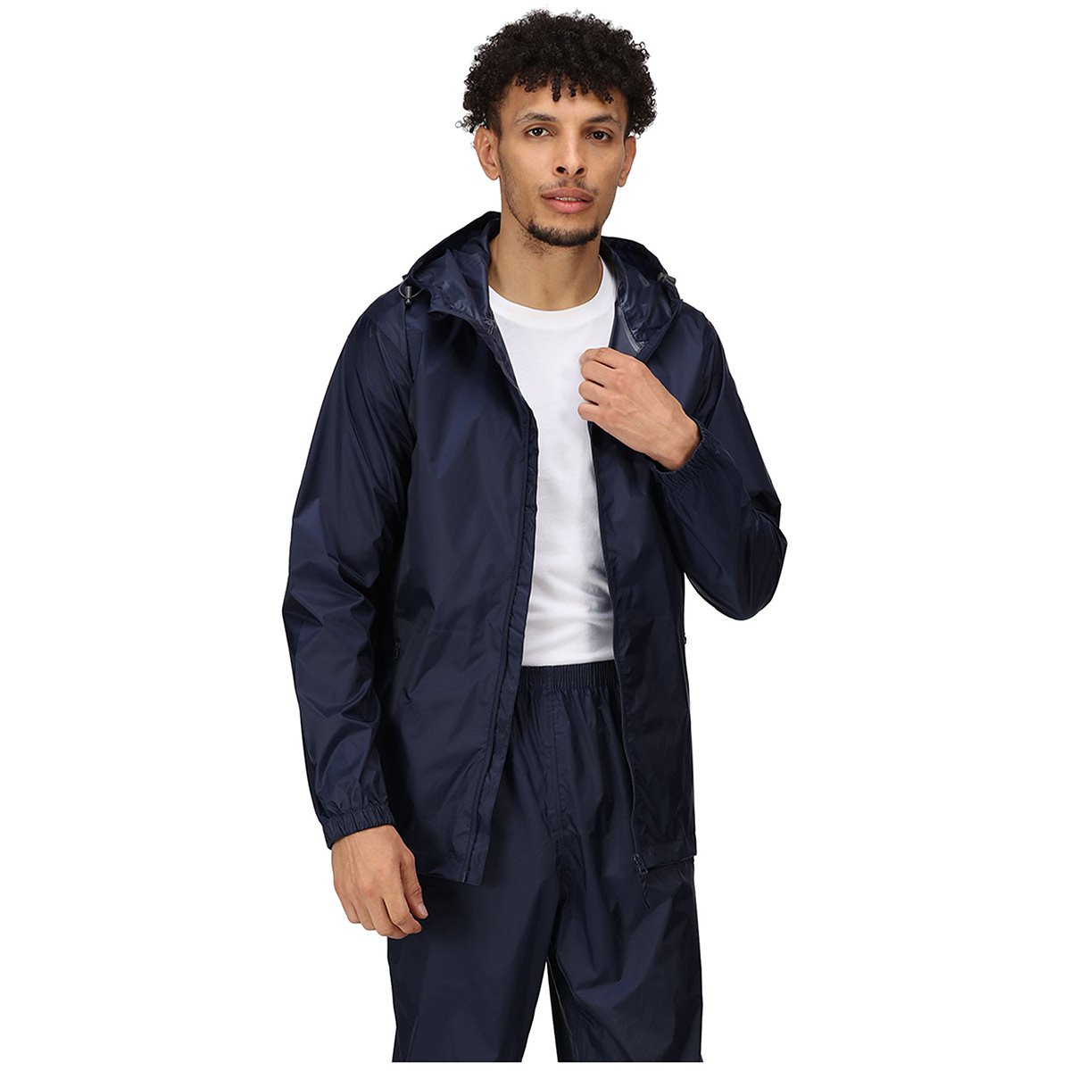 Regatta Pro Packaway Men’s Navy Waterproof Jacket | Regatta | Work ...