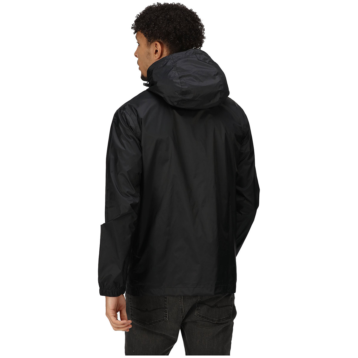 Regatta Pro Packaway Men’s Black Waterproof Jacket | Regatta | Work ...