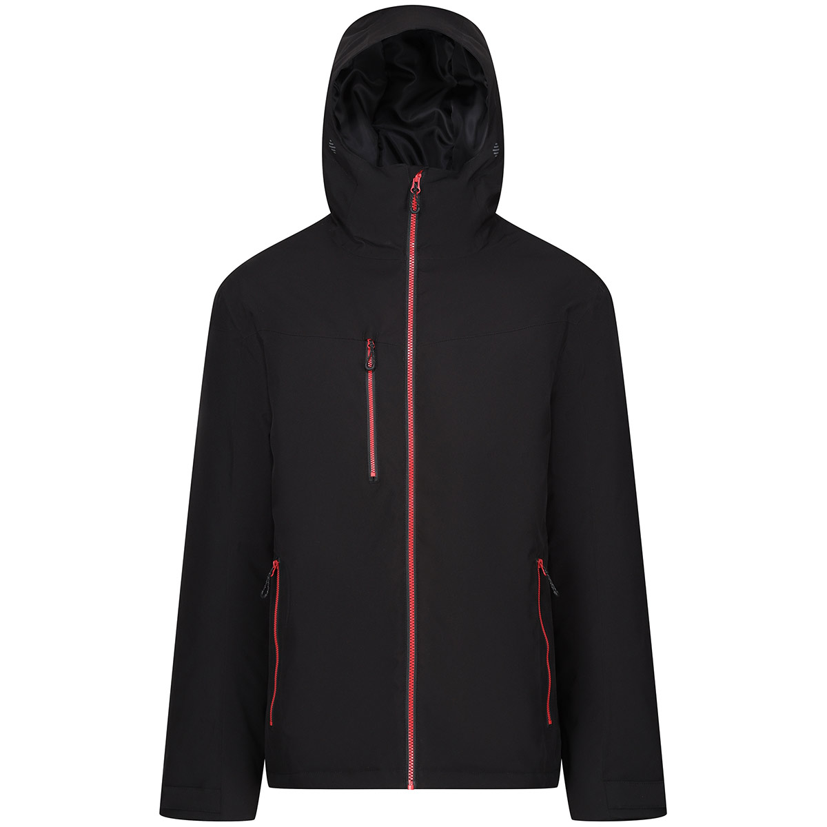 Regatta Professional Navigate Black/Red Waterproof Jacket | Regatta ...
