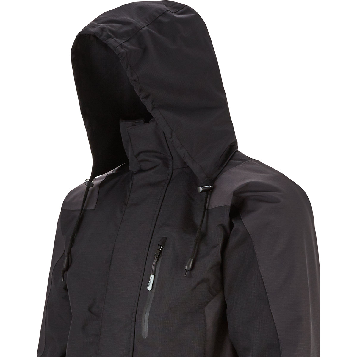 TROJAN Navigator Black/Grey Waterproof Jacket | TROJAN | Work Jackets ...