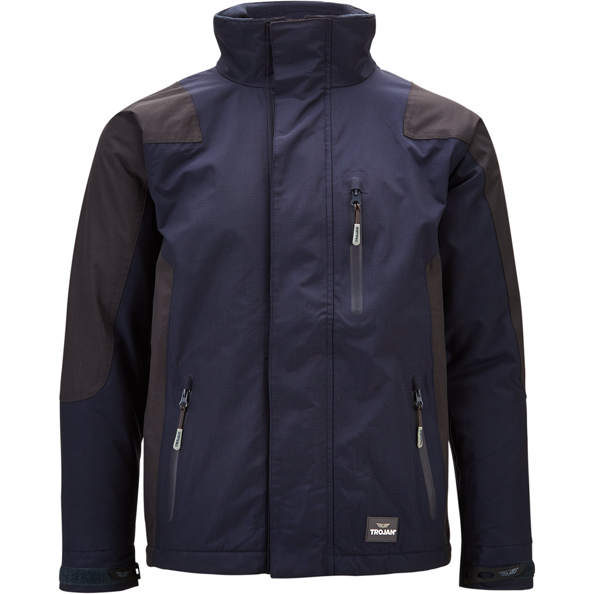 TROJAN Navigator Navy/Grey Waterproof Jacket | TROJAN | Work Jackets ...
