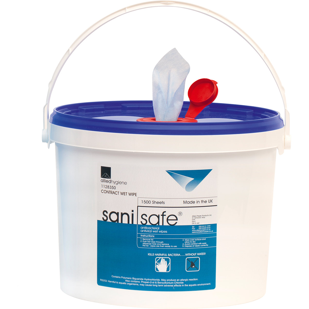 Allied Hygiene Sanisafe Surface Wipes | Allied | Wet Wipes | Arco