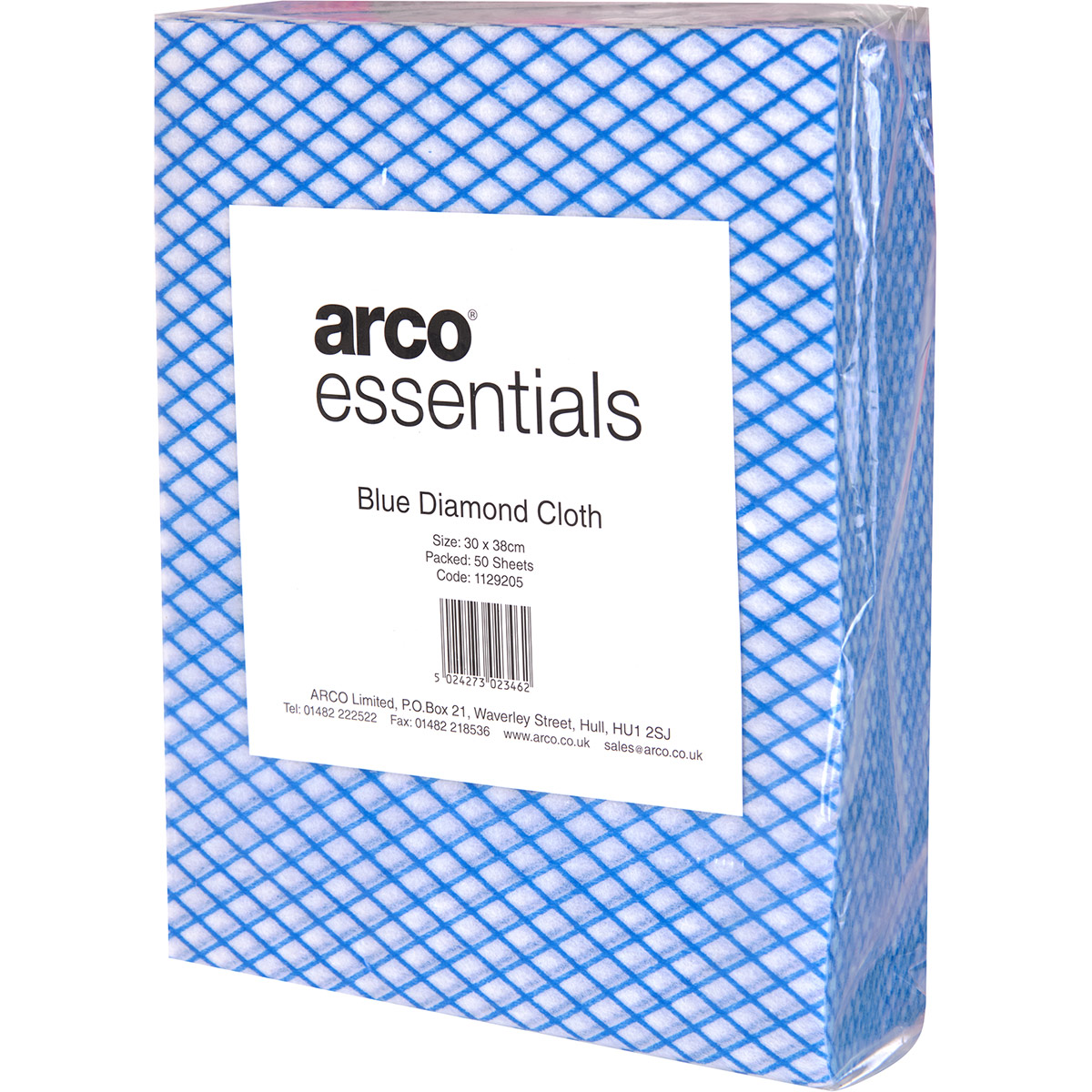 Arco Essentials Blue Diamond Cleaning Cloths | Arco Essentials ...