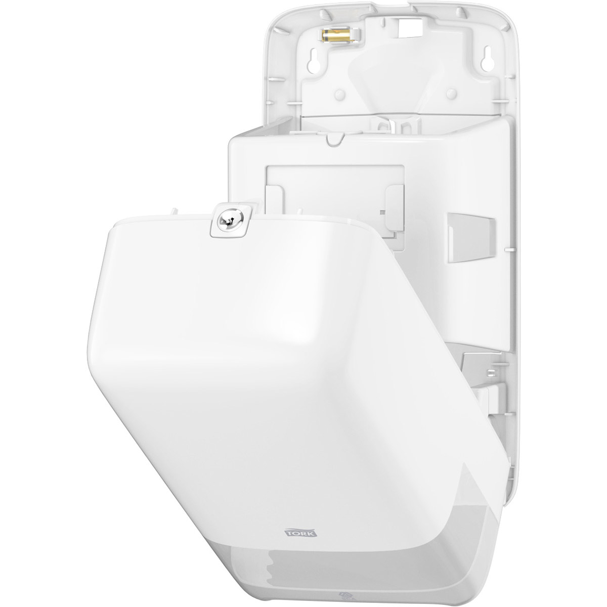 Tork Elevation T6 White Twin Toilet Roll Dispenser | Tork | Paper and ...