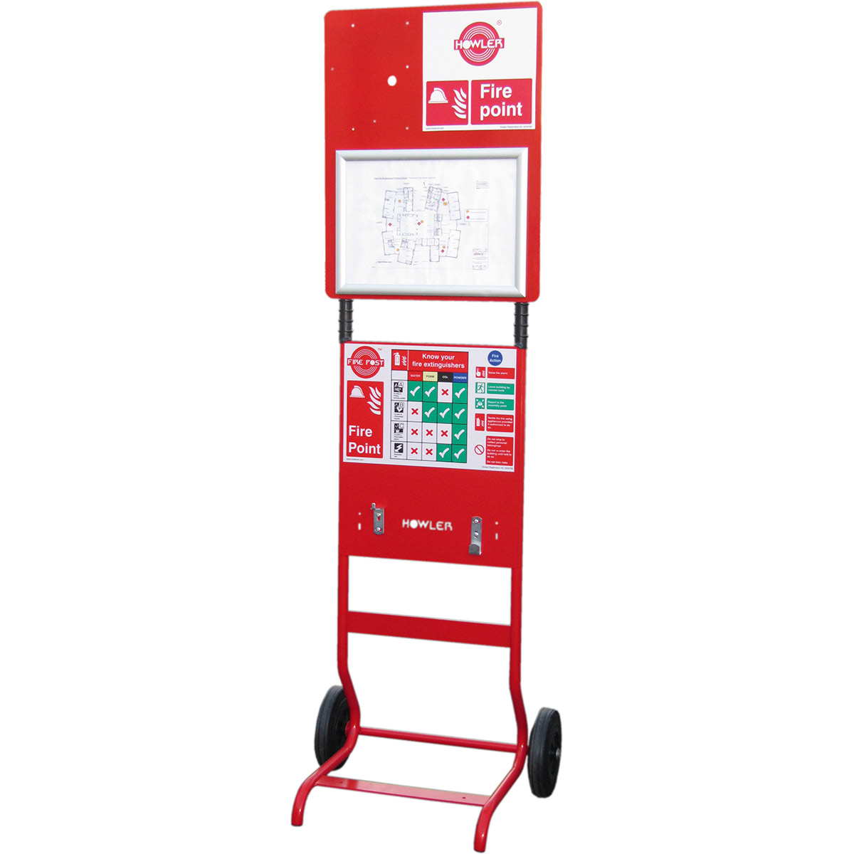 Howler FirePost Mobile Fire Point Trolley | Howler | Fire Points and ...
