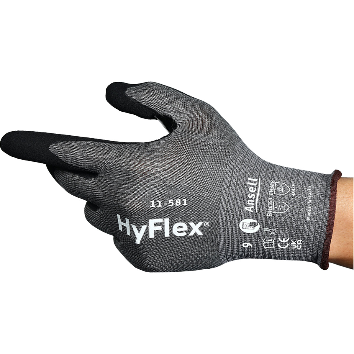 Ansell HyFlex 11-581 Nitrile-Coated Work Gloves | Ansell | Ansell | Arco