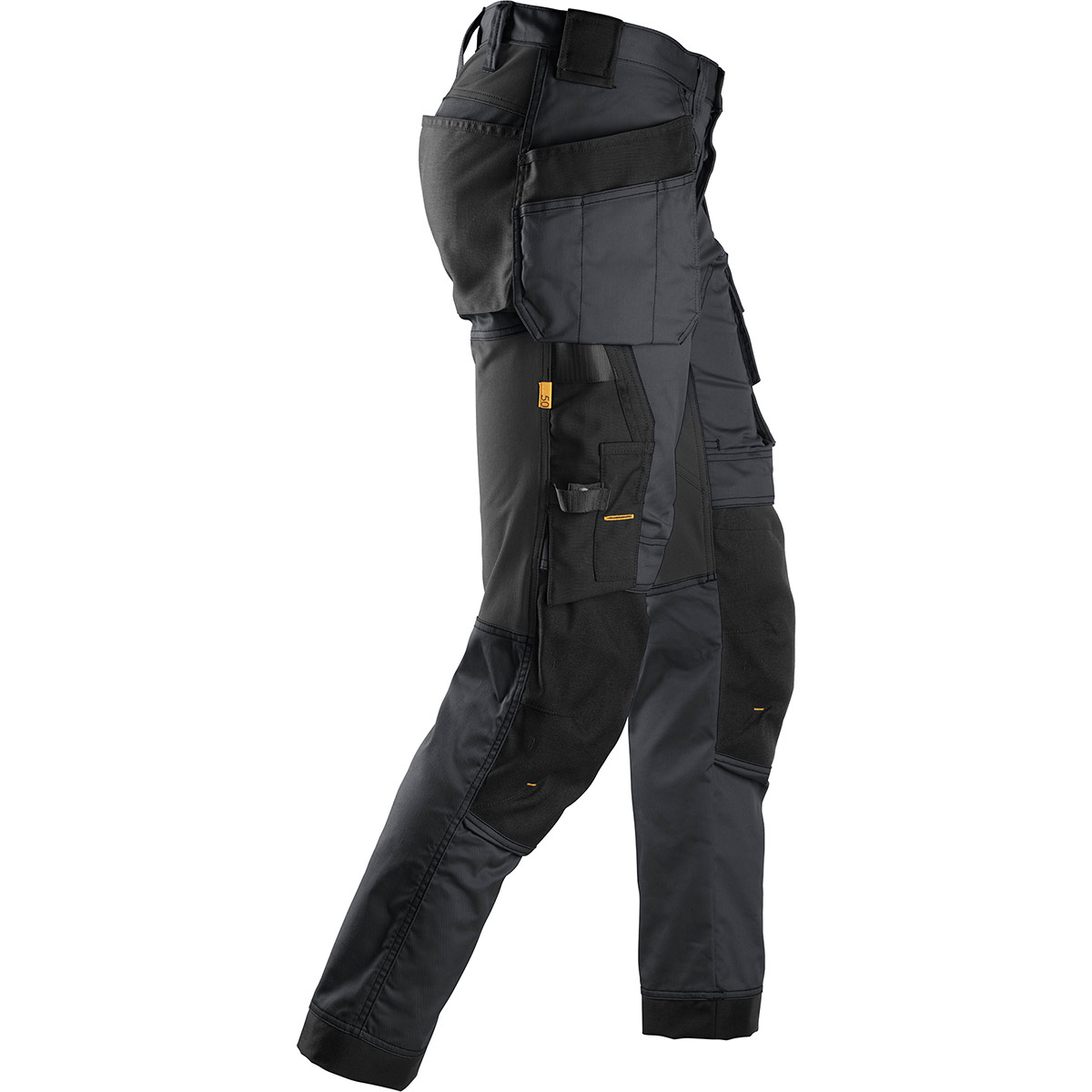 Snickers AllroundWork 6241 Men’s Grey/Black Trousers with Holster ...