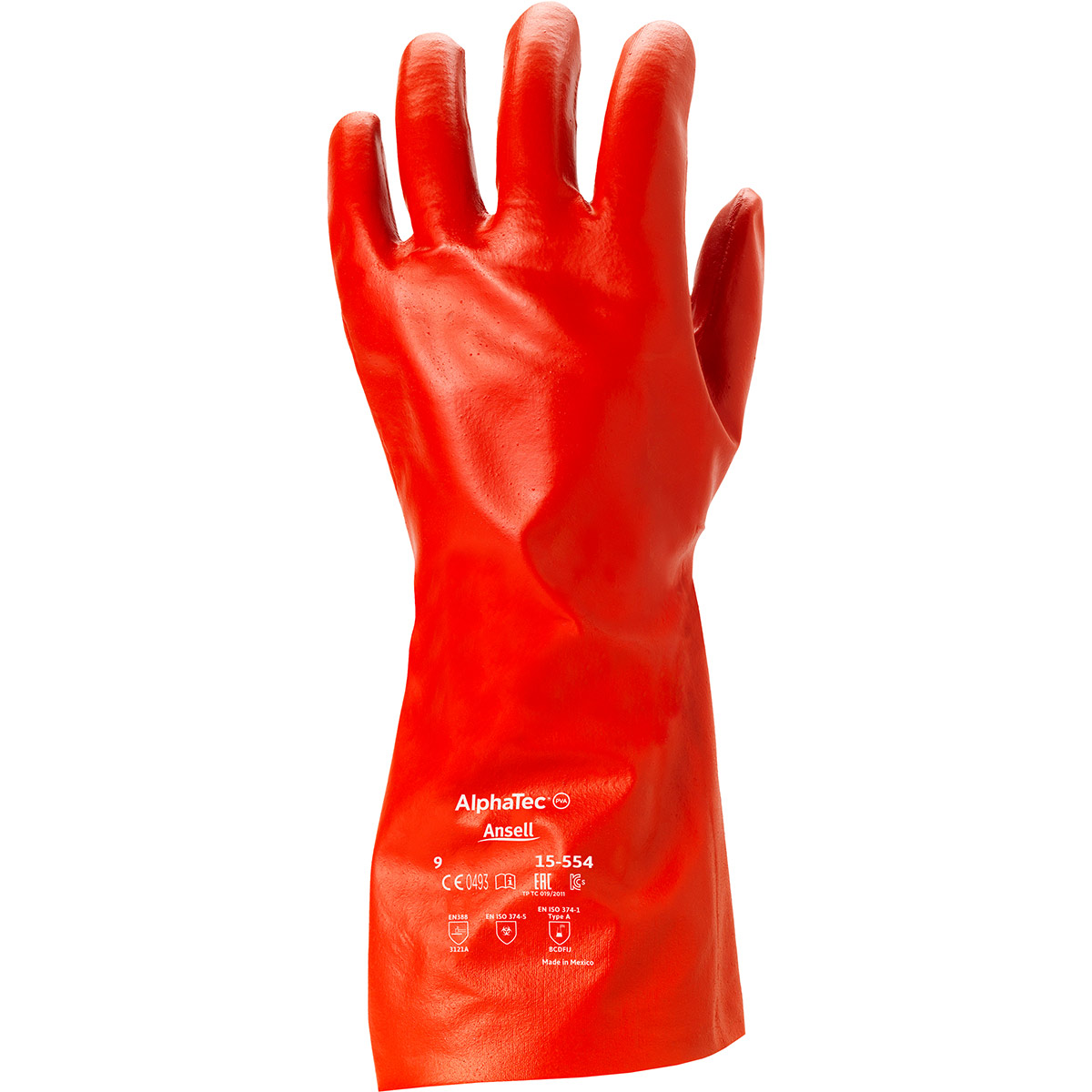 Ansell AlphaTec 15-554 PVA Chemical-Resistant Gloves | Ansell ...