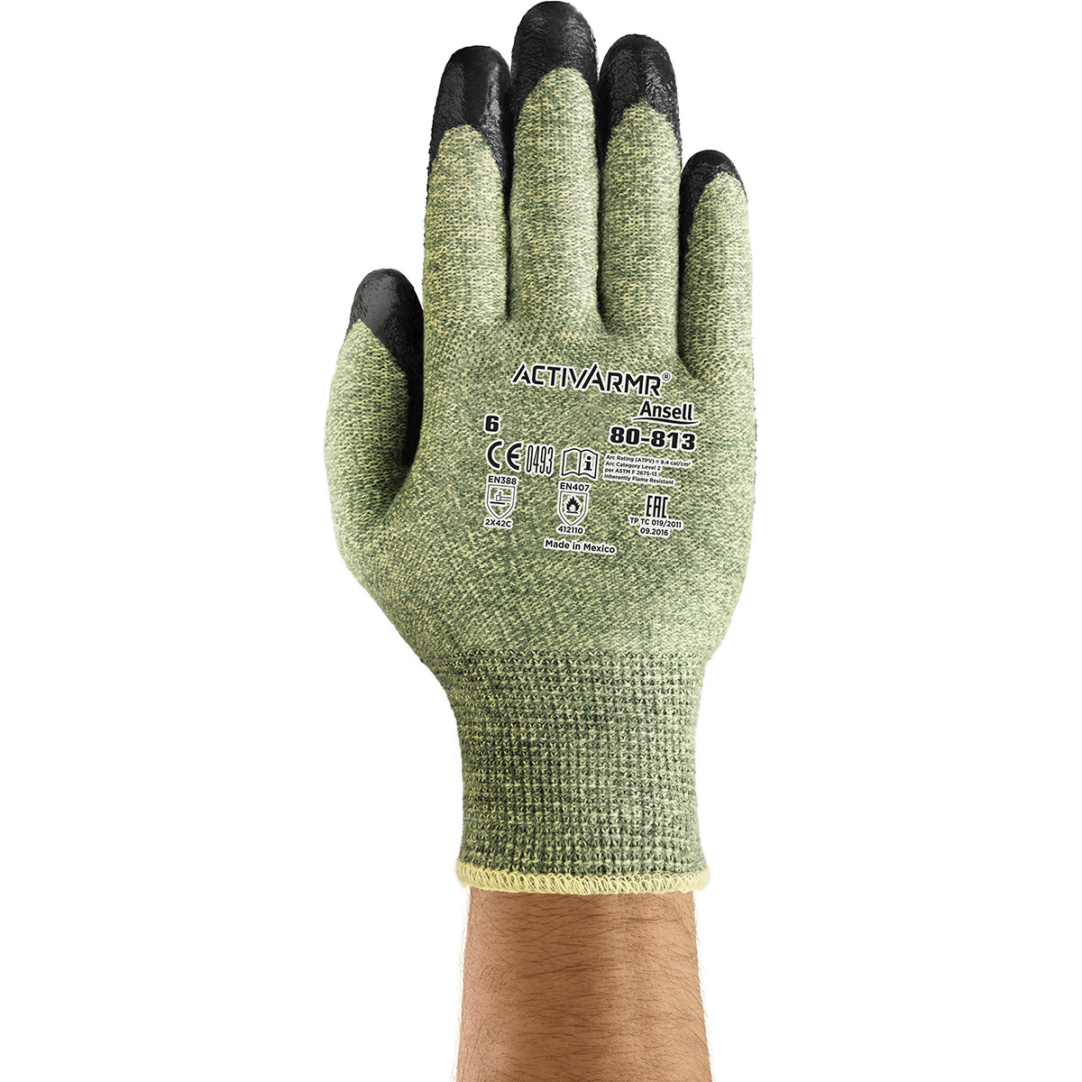 Ansell ActivArmr 80-813 Cut-Resistant Arc-Flash Gloves | Ansell | Work ...