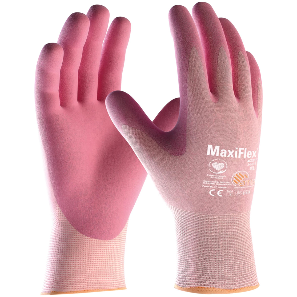 ATG Maxiflex Active 34-814 Pink Gloves | ATG | ATG | Arco