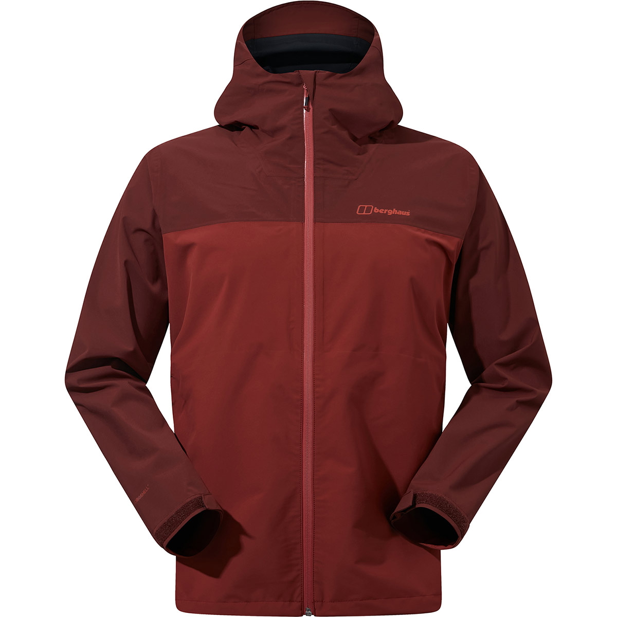 Berghaus Arnaby Men's Burgundy Fawn Hooded Jacket | Berghaus | Berghaus ...