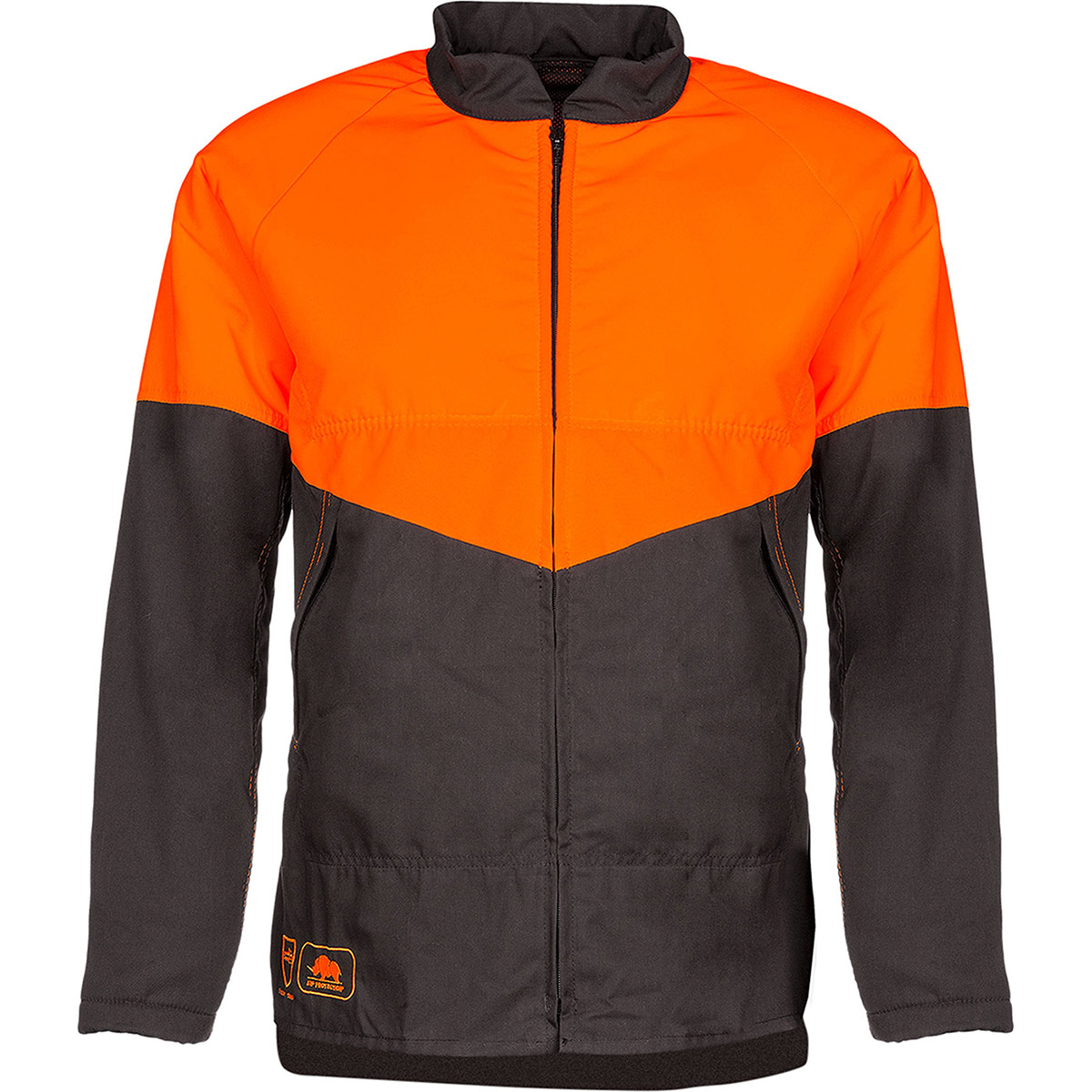 SIP Protection BasePro 1RJ1 Orange/Grey Chainsaw Jacket | SIP ...