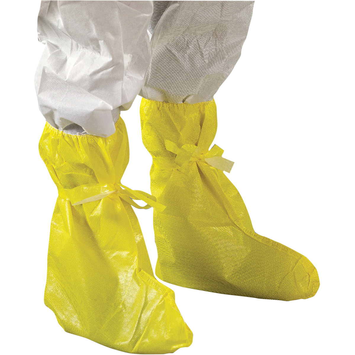 Ansell AlphaTec 3000 Model 406 Yellow Protective Boot Covers | Ansell ...