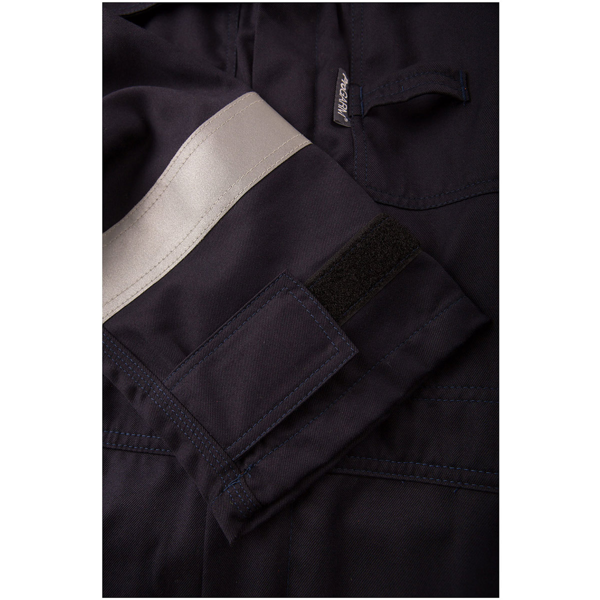 ProGARM 6100 Men’s Navy Arc-Flash Overalls with Kneepad Pockets ...