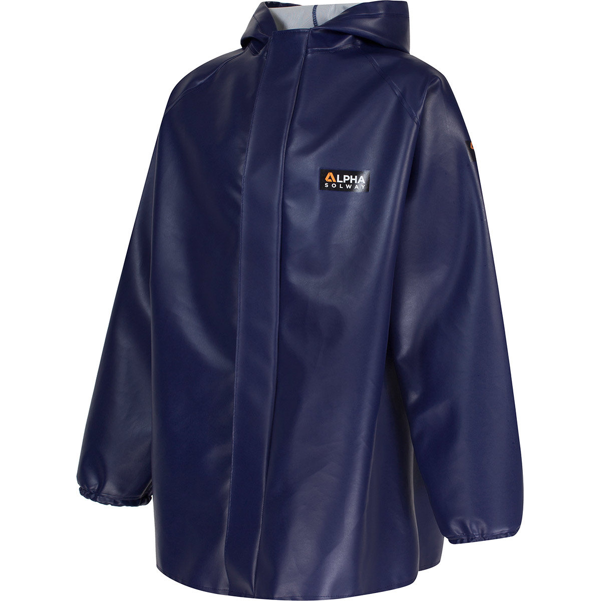 Alpha Solway Chemsol HG Navy Hooded Chemical Jacket | Skytec | Work ...