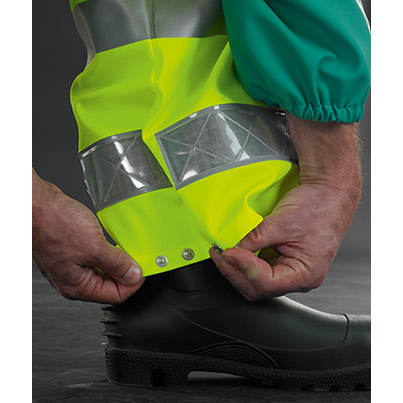 Alpha Solway Chemsol Green Hooded Chemical Coverall | Chemsol | Work ...