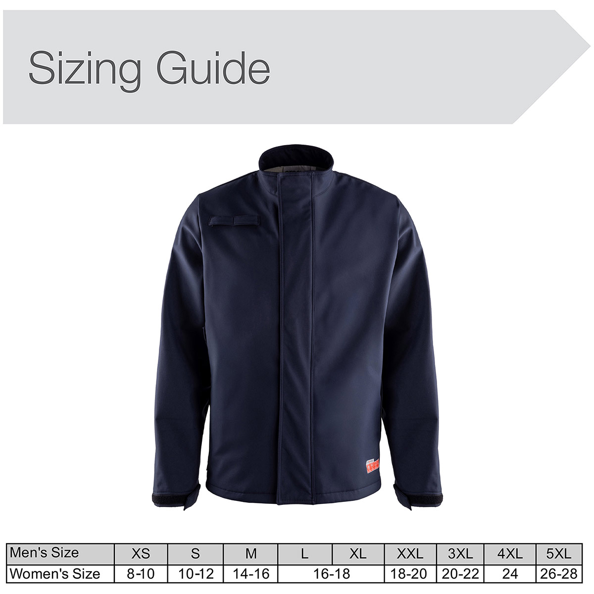 Arco Navy Arc-Flash Softshell Jacket | Arco | Multi-Hazard Protective ...