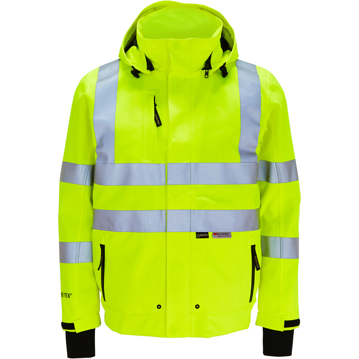 Arco Yellow GORE-TEX Hi-Vis Bomber Jacket | Arco | Work Jackets and ...