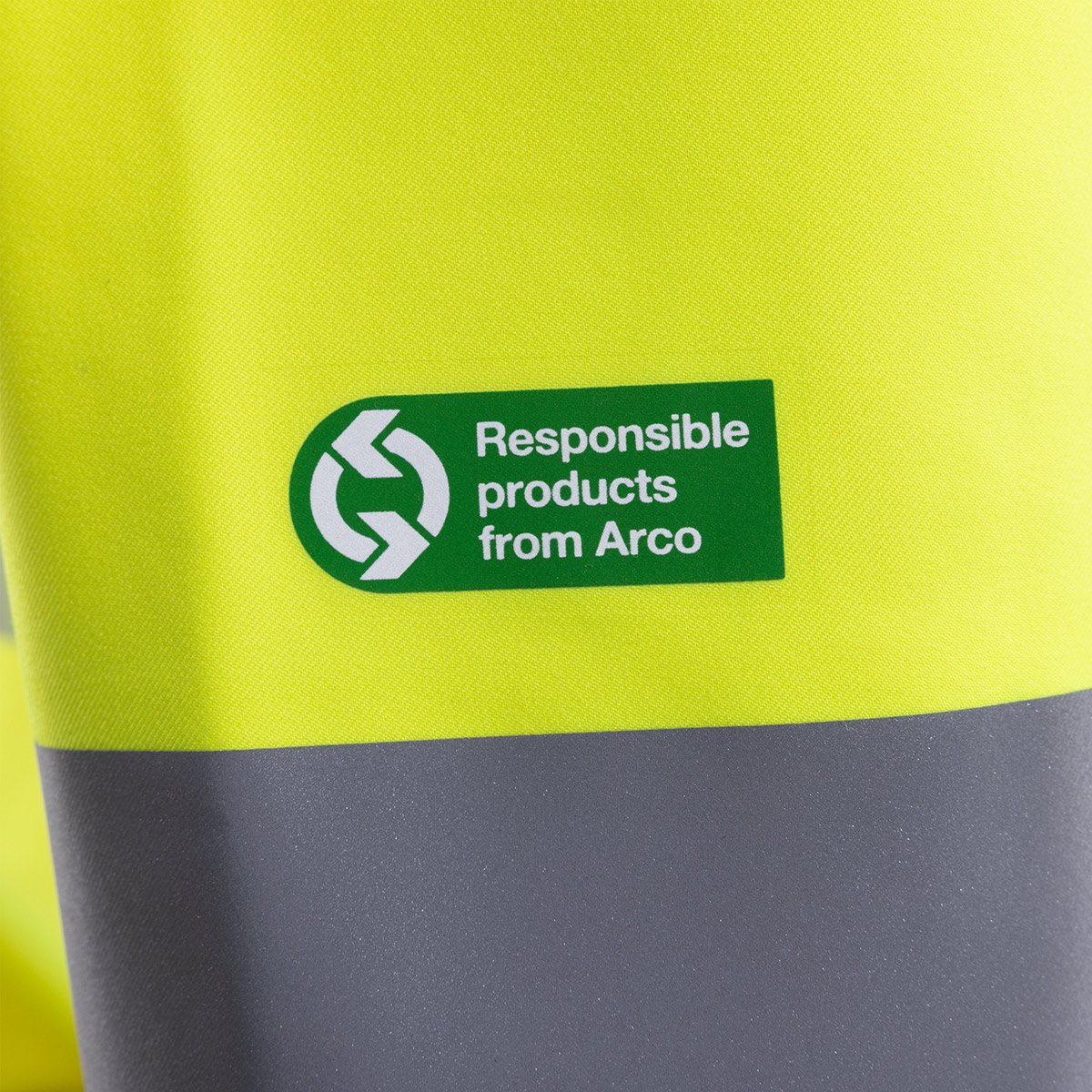 Arco Responsible Men’s Yellow Hi-Vis Softshell Jacket | Arco | Hi Vis ...