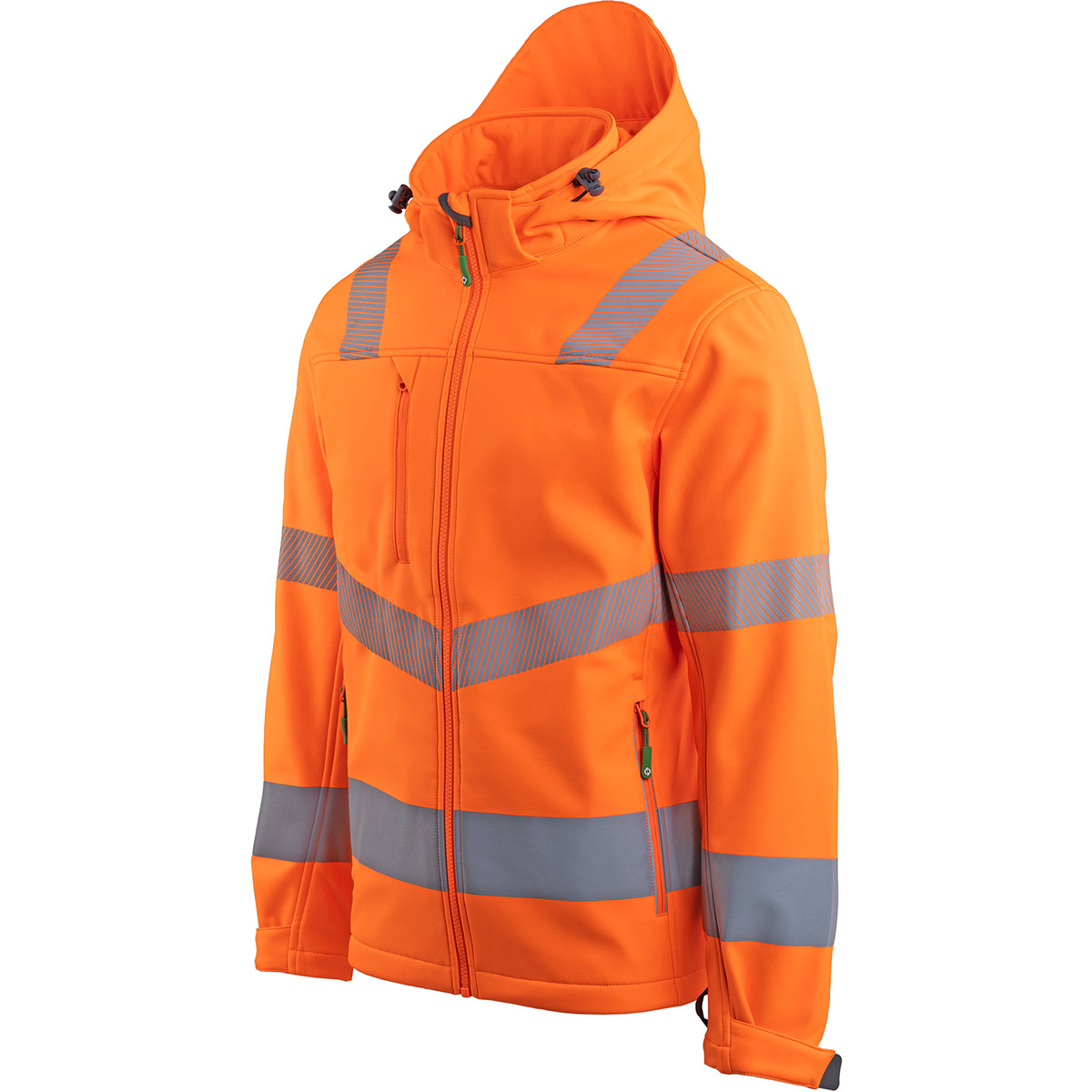 Arco Responsible Men’s Orange Hi-Vis Softshell Jacket | Arco | Hi Vis ...
