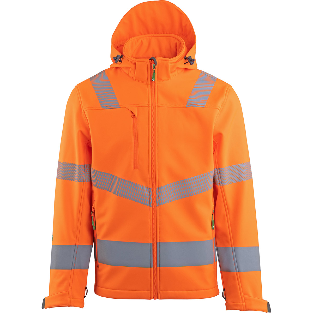 Arco Responsible Men’s Orange Hi-Vis Softshell Jacket | Arco | Hi Vis ...