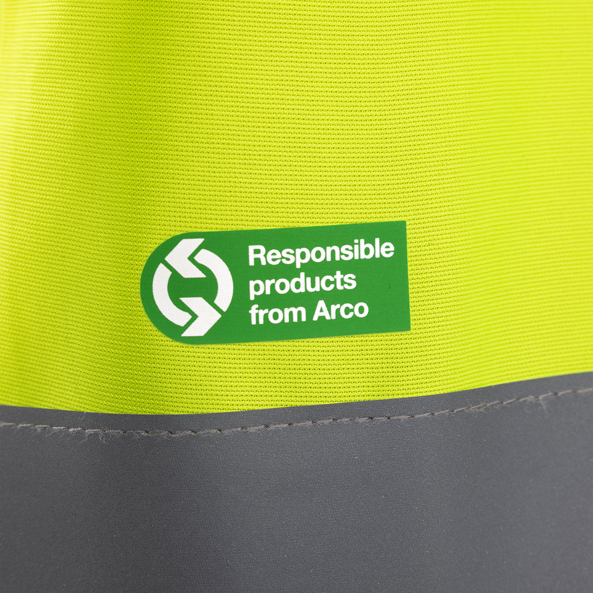 Arco Responsible Men’s Yellow Hi-Vis Vest | Arco | Arco | Arco