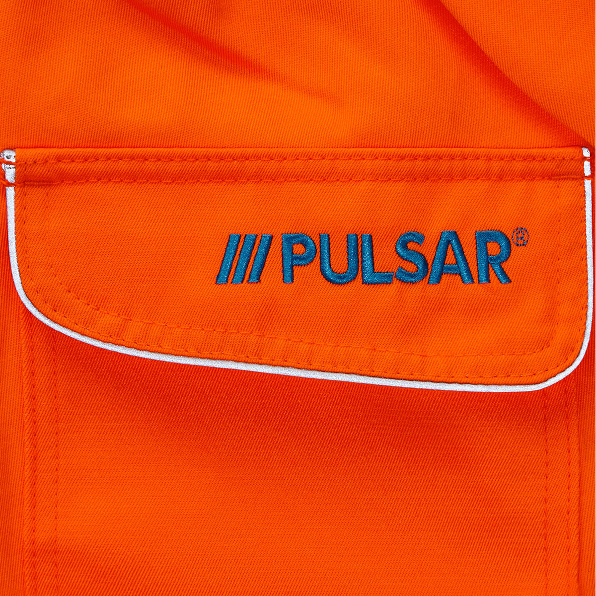 PULSAR PROTECT PR339 Orange Hi-Vis Overalls with Kneepad Pockets ...