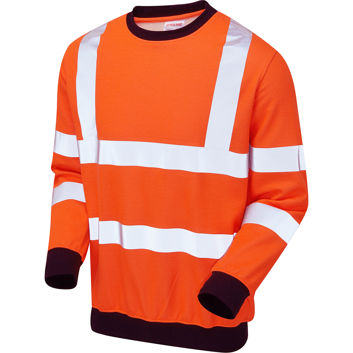 PULSAR PRARC20 Orange Hi-Vis Arc-Flash Sweatshirt | PULSAR | Multi ...