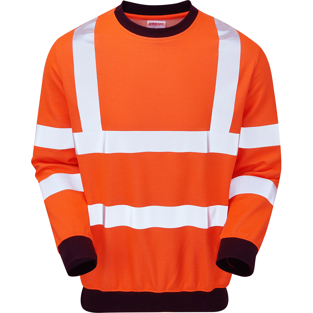 PULSAR PRARC20 Orange Hi-Vis Arc-Flash Sweatshirt | PULSAR | Multi ...