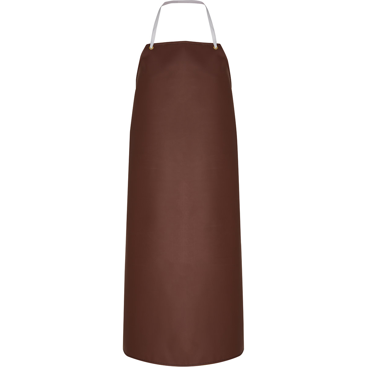 Heavyweight Brown PVC Apron 107cm x 91cm | Not Branded | Tabards ...