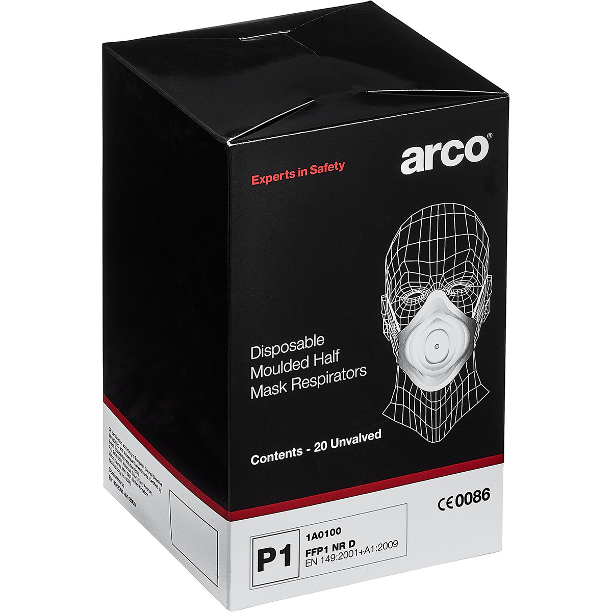 Arco FFP1 Dust Mask (Pack of 20) | Arco | Disposable Face and Dust ...
