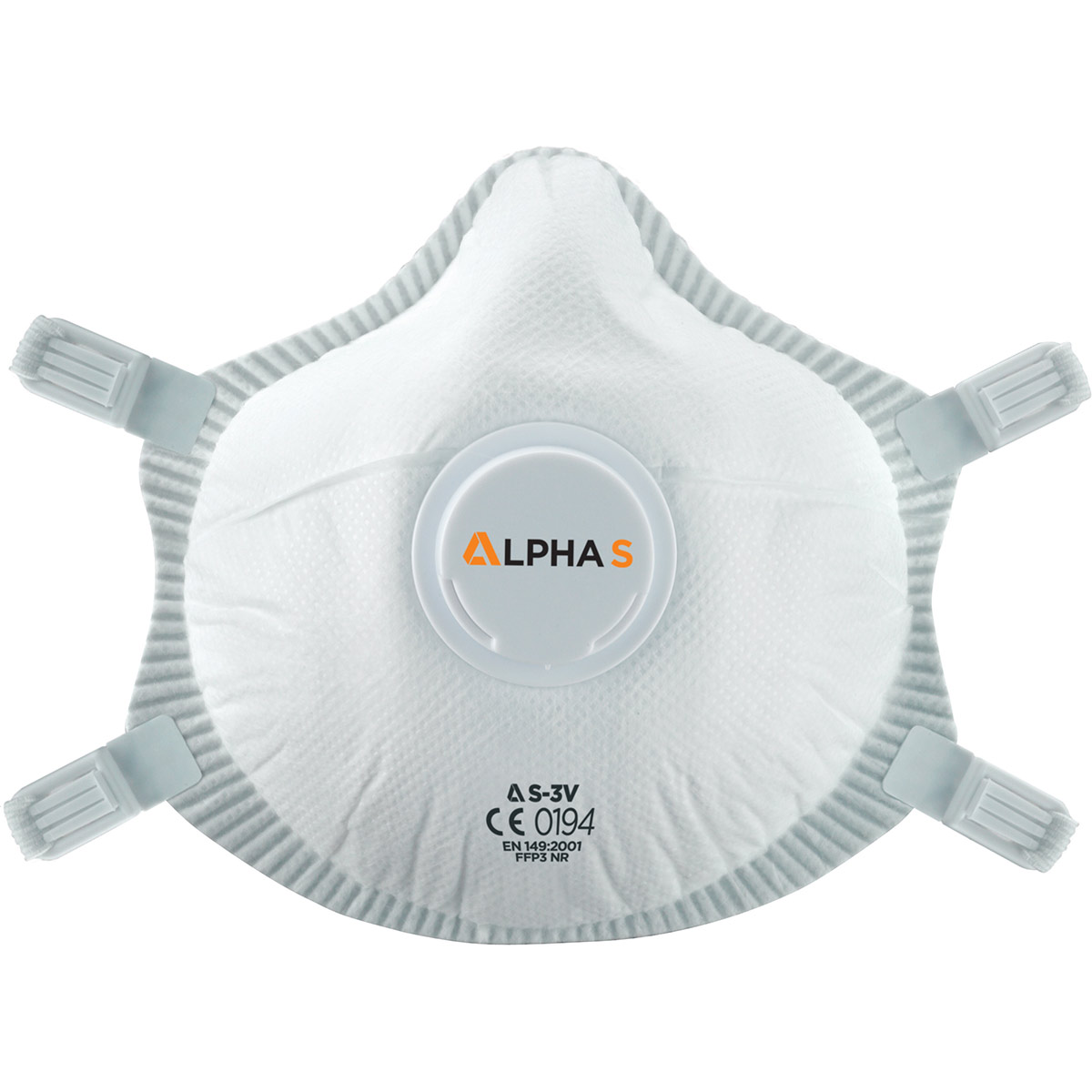 Alpha Solway S-3V Valved FFP3 Dust Mask (Pack of Five) | Alpha Solway ...