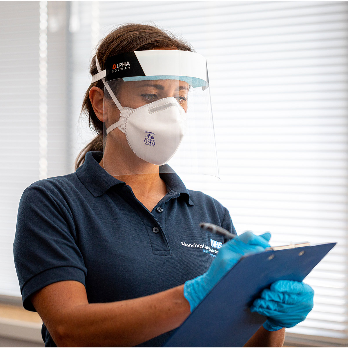 Alpha Solway ASE9901 Disposable Face Shield | Alpha Solway | Alpha ...