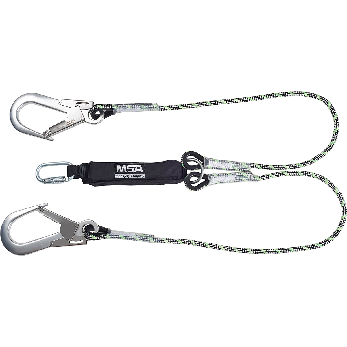 MSA 1.8m Twin Fall Arrest Lanyard | MSA | Fall Protection Lanyards ...