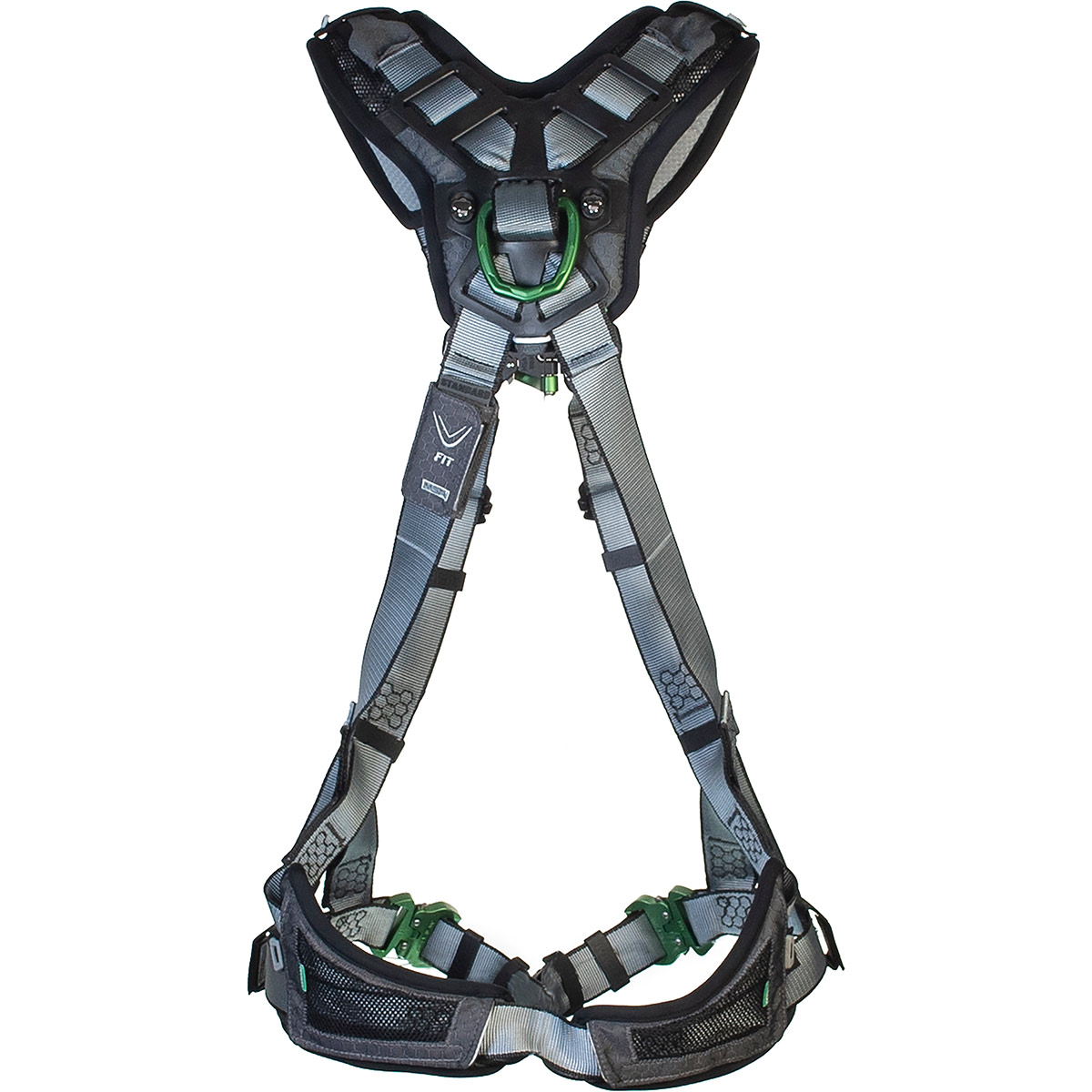 MSA V-FIT Padded Two-Point Safety Harness | MSA | Safety Harnesses ...
