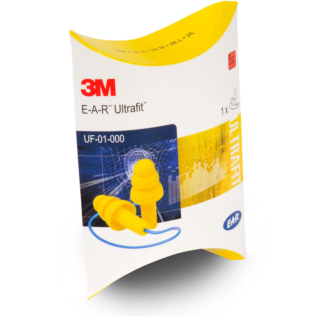 3M E-A-R UltraFit Corded Reusable Earplugs | 3M | Earplugs | Arco