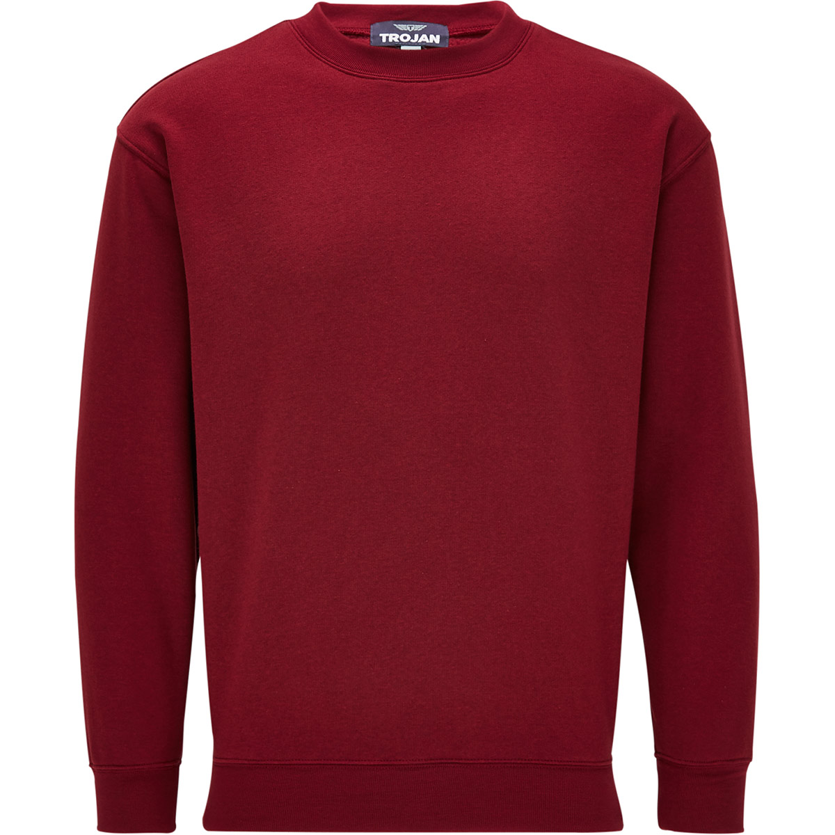 TROJAN Maroon Crew-Neck Sweatshirt | TROJAN | Sweatshirts and Hoodies ...