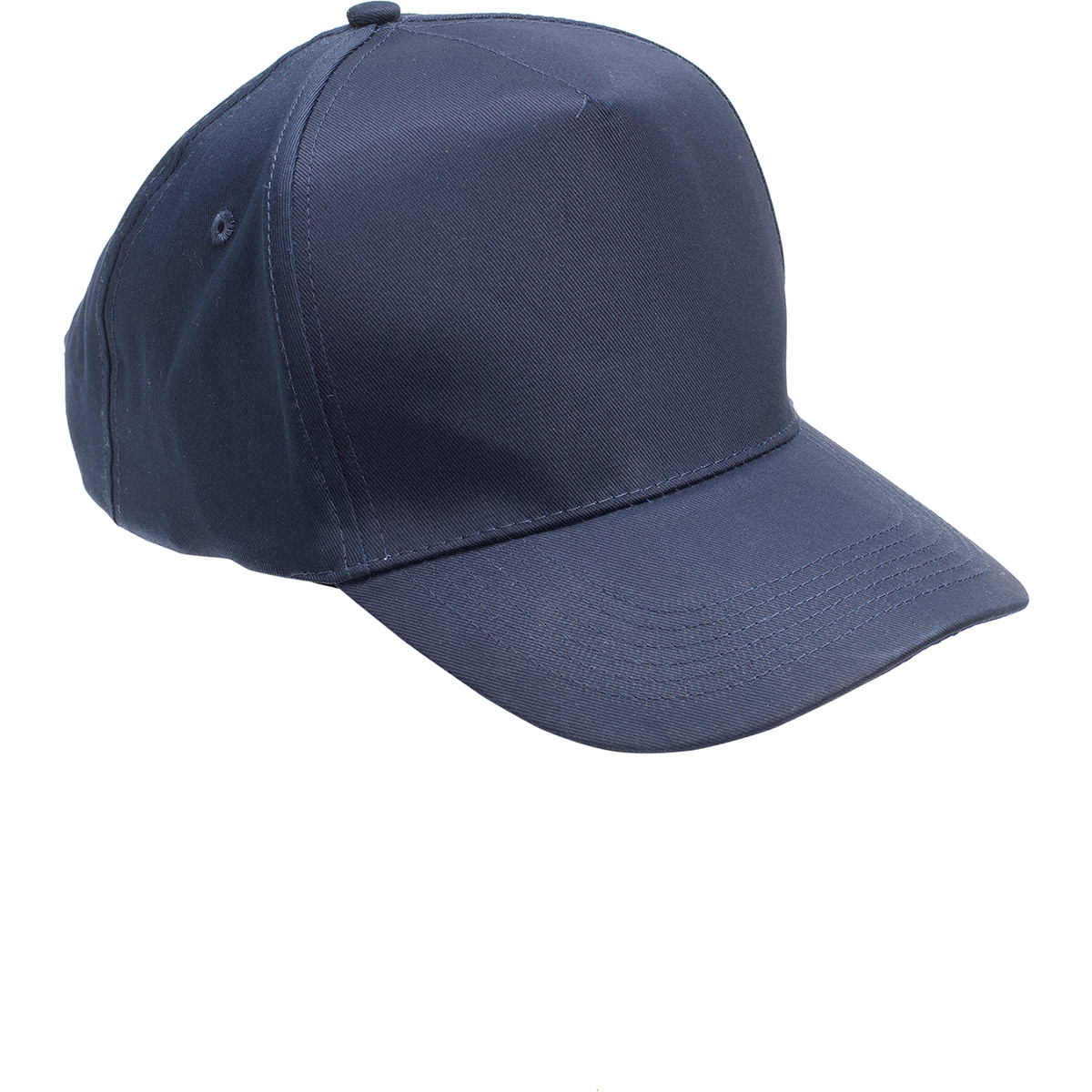 Navy Five-Panel Cotton Twill Baseball Cap | Sharon Lee | Caps | Arco