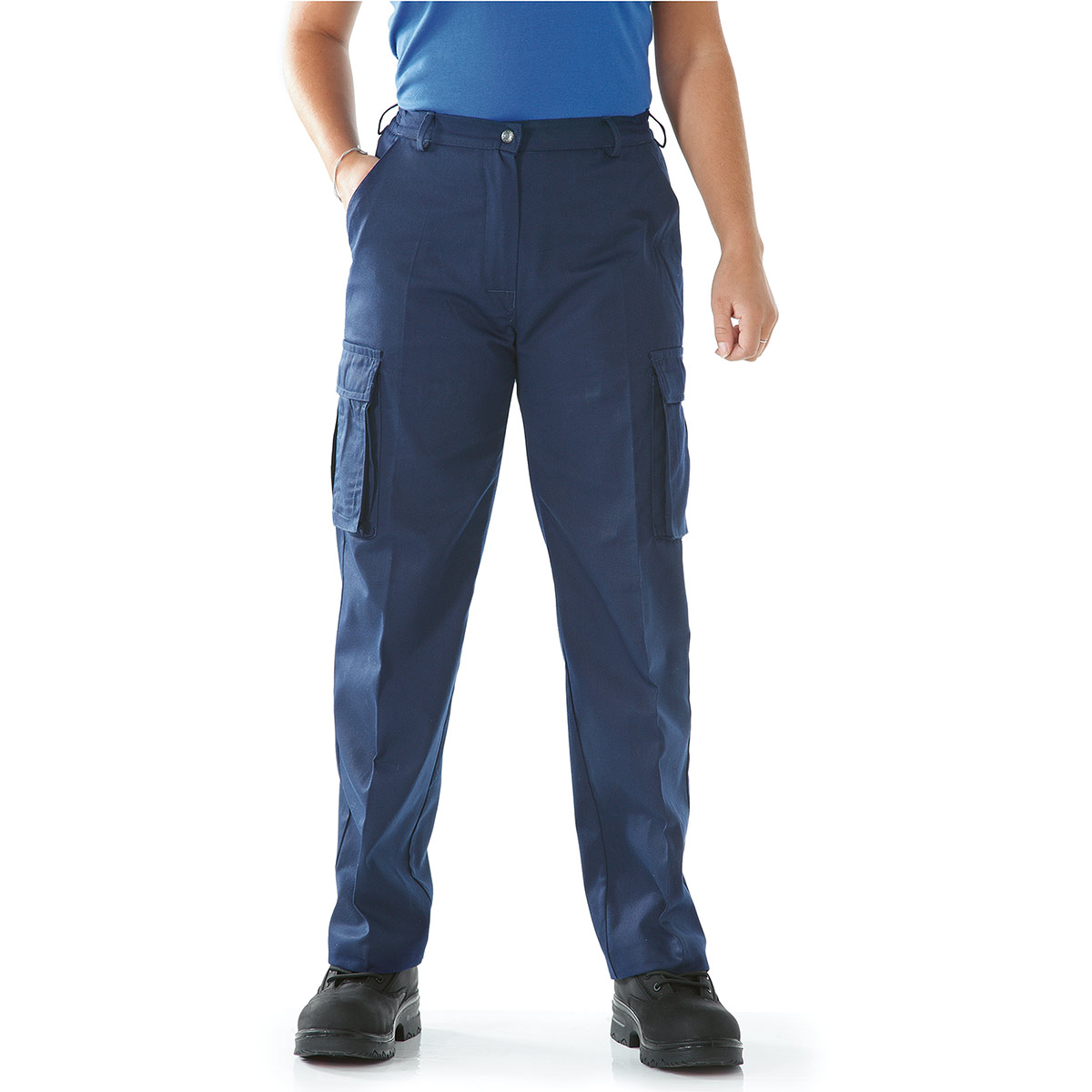 Arco Essentials Women’s Navy Cargo Trousers | Arco Essentials | Work ...