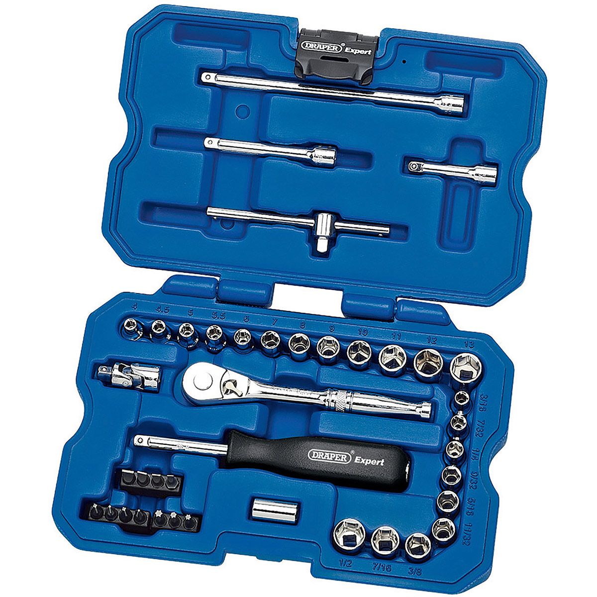Draper ¼in Combined Socket Set | Draper | Socket Sets | Arco