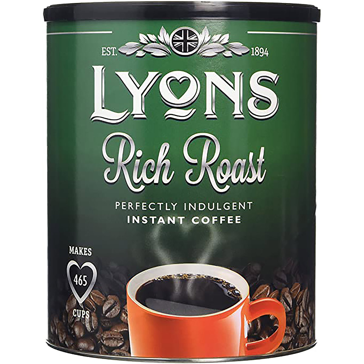 Lyons Rich Roast Instant Coffee 750g | Lyons | Coffee, Tea and ...