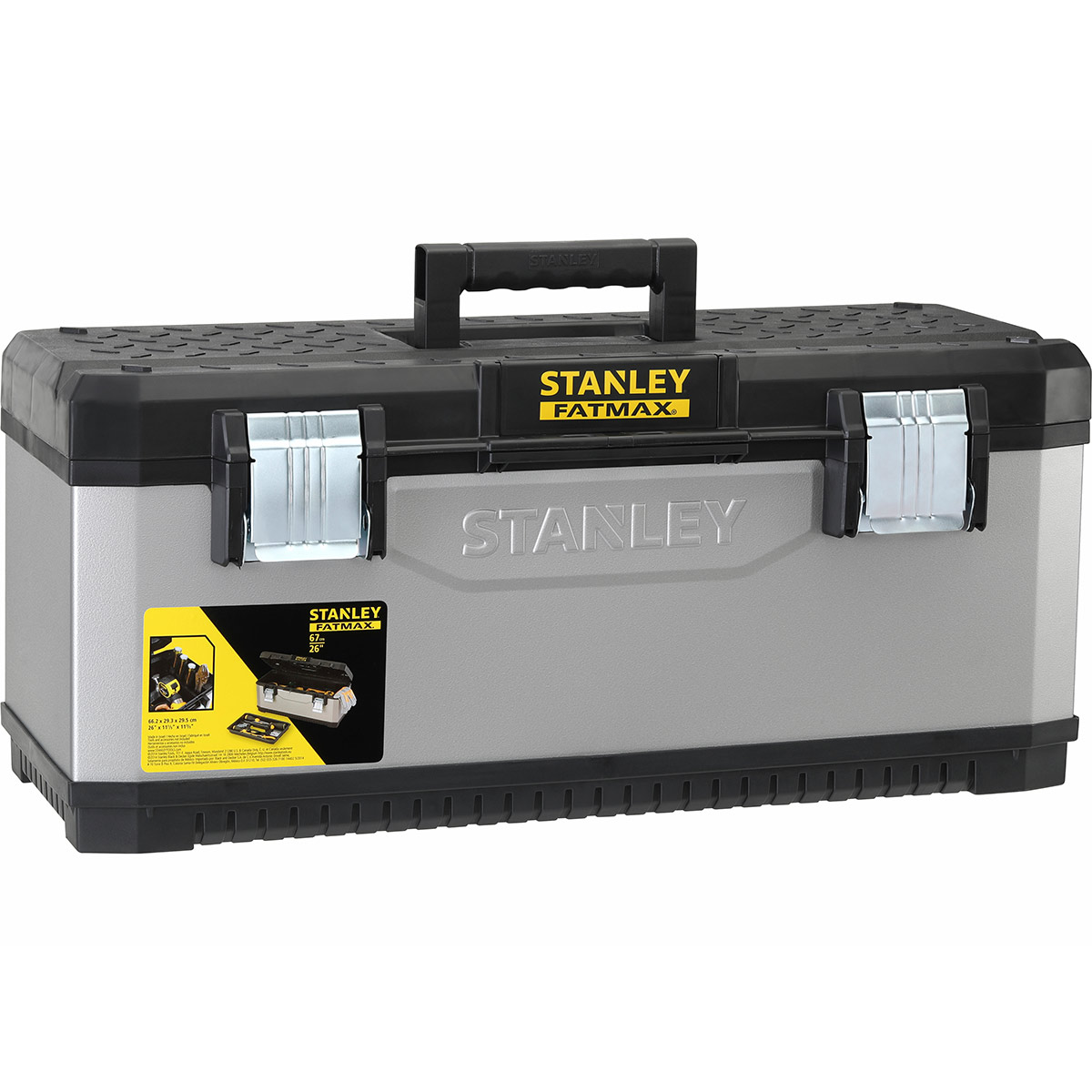 Stanley FATMAX Galvanised Toolbox | Stanley | Toolboxes | Arco