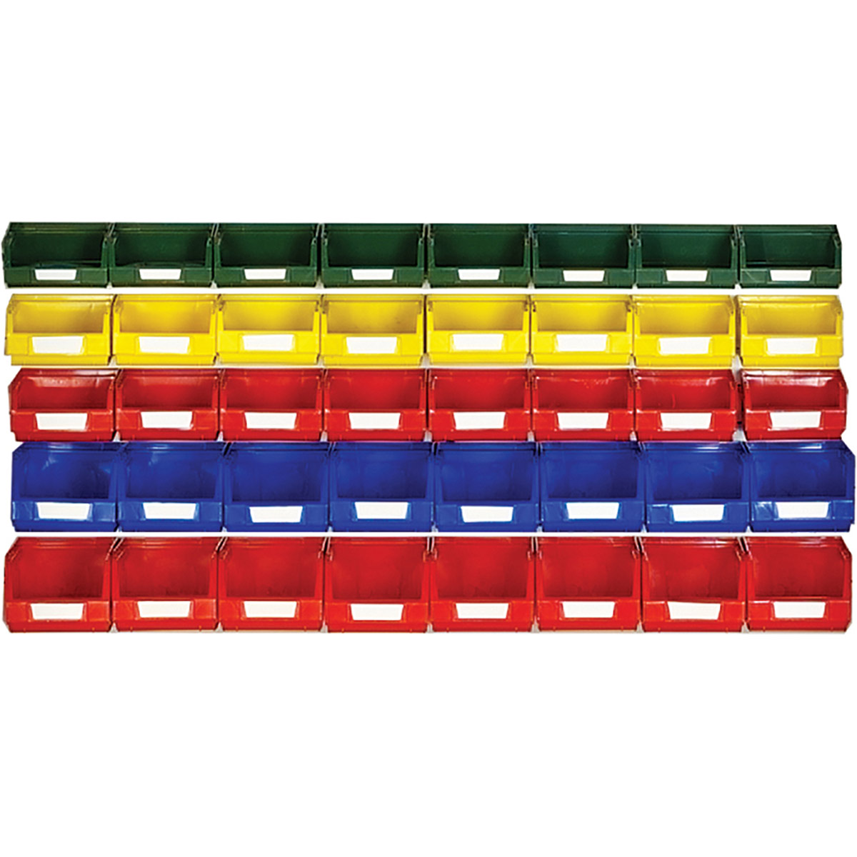 Bott 40-Piece Plastic Storage Bin Kit | Bott | Louvre Panel Hook Kits ...