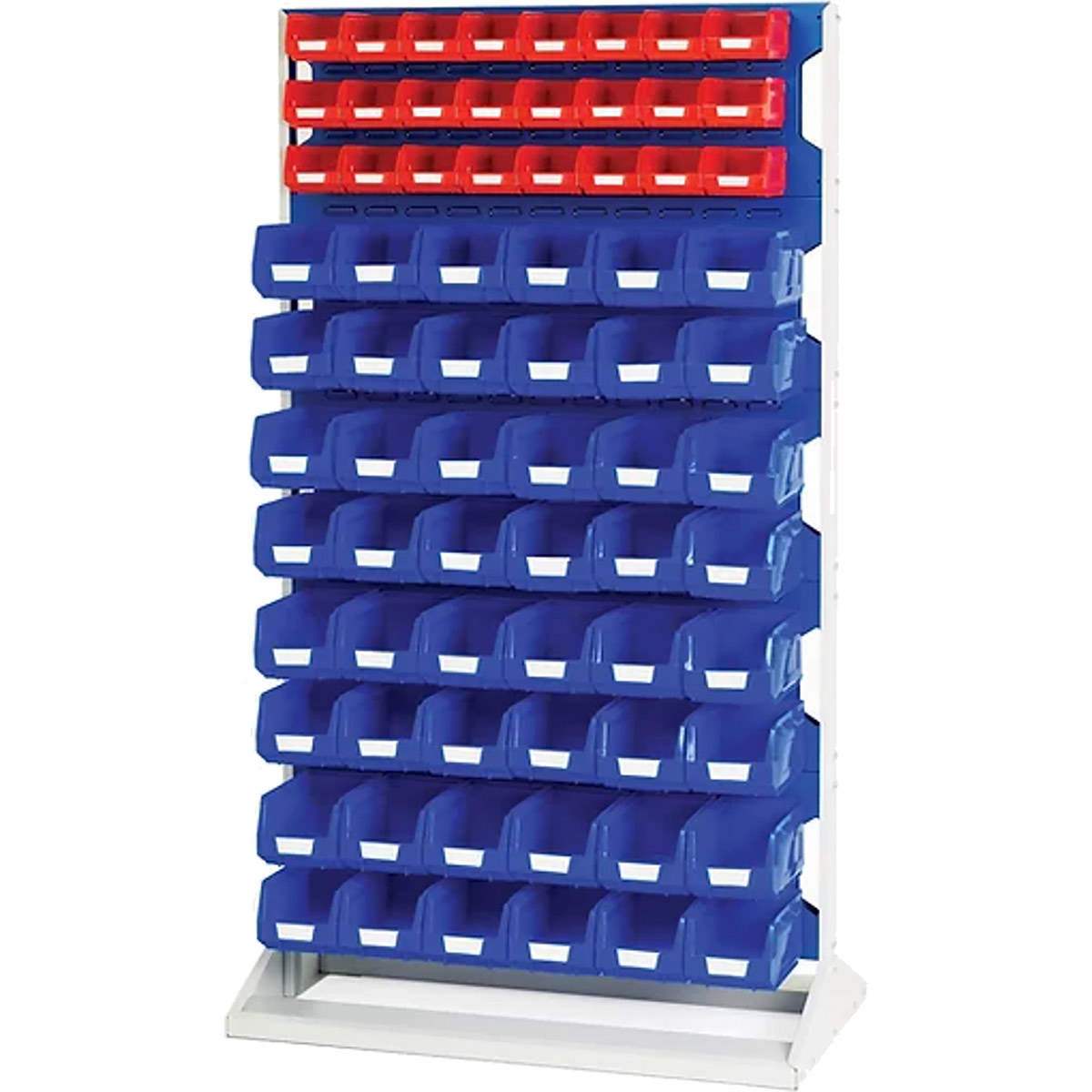 Bott Double-Sided Louvre Panel and Storage Bin Kit 1000mm x 550mm x ...