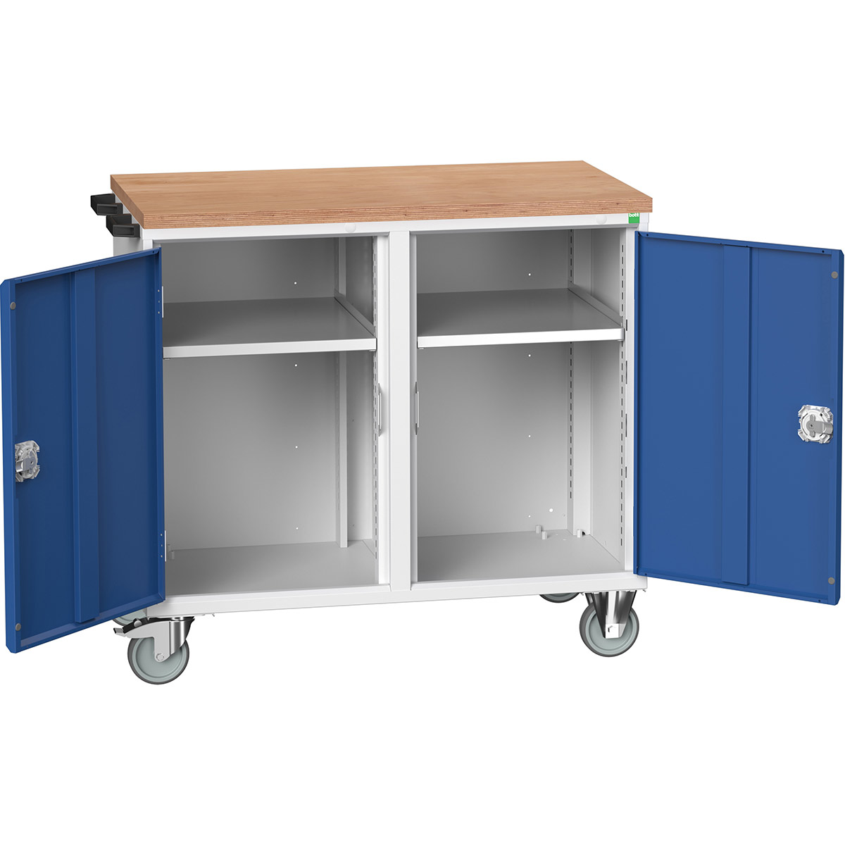 Bott Verso Two-Cupboard Maintenance Trolley with Multiplex Top | Bott ...