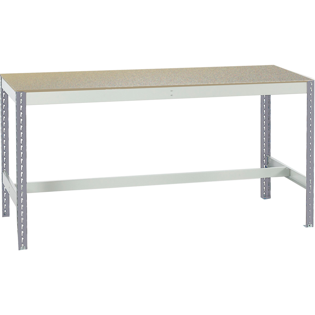 Link 51 Stockrax Grey Workbench 2400mm x 900mm x 928mm | Link 51 ...