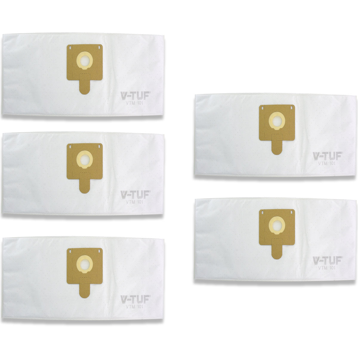 V-TUF MINI M-Class HEPA Vacuum Bag (Pack of 5) | V-TUF | Cleaning ...
