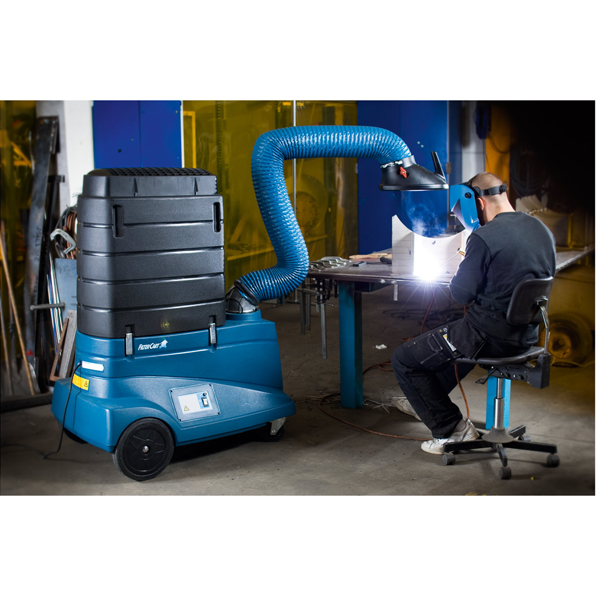 Nederman FilterCart Original 240V Extraction Unit with LED Light ...