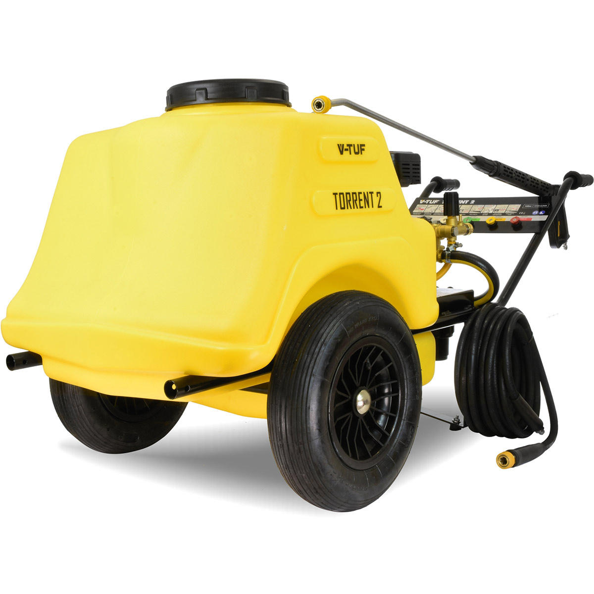 V-TUF TORRENT2 Industrial Mini-Bowser Petrol Pressure Washer | V-TUF ...